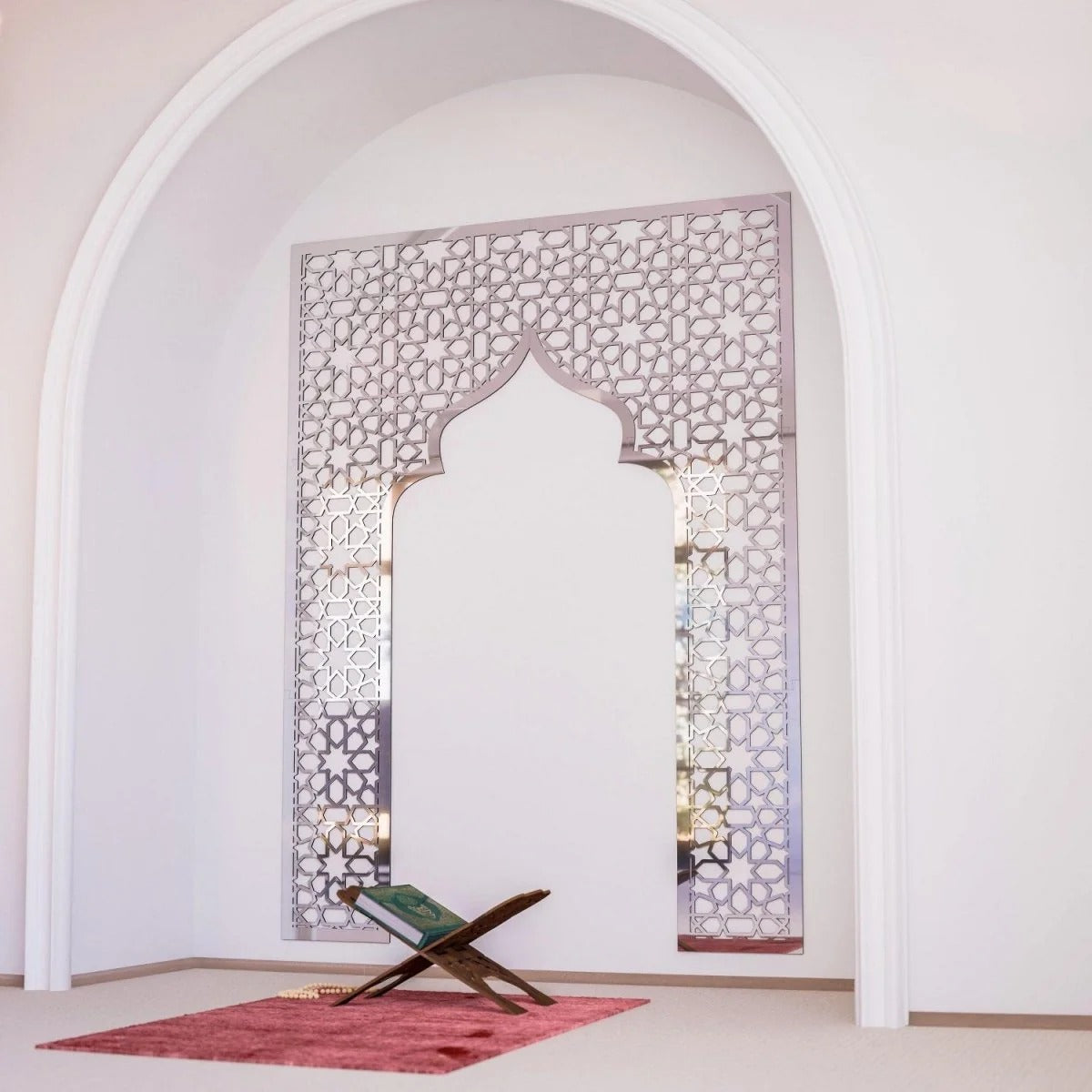 Mihrab Wooden Muslim Home Decor– Prayer Room Ideas | Islamic Wall Art ...