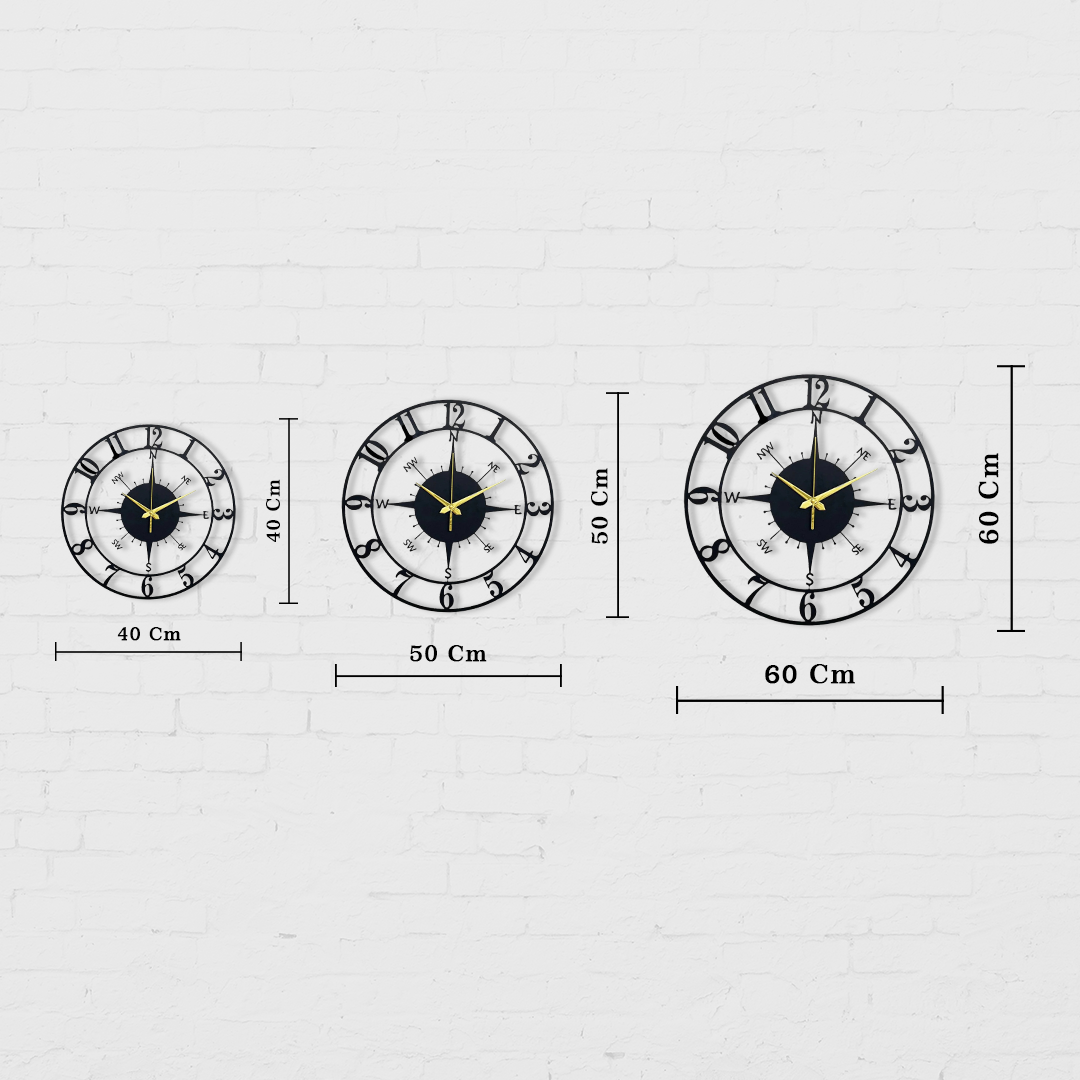 latest Design Metal Wall Clock – auromin.in