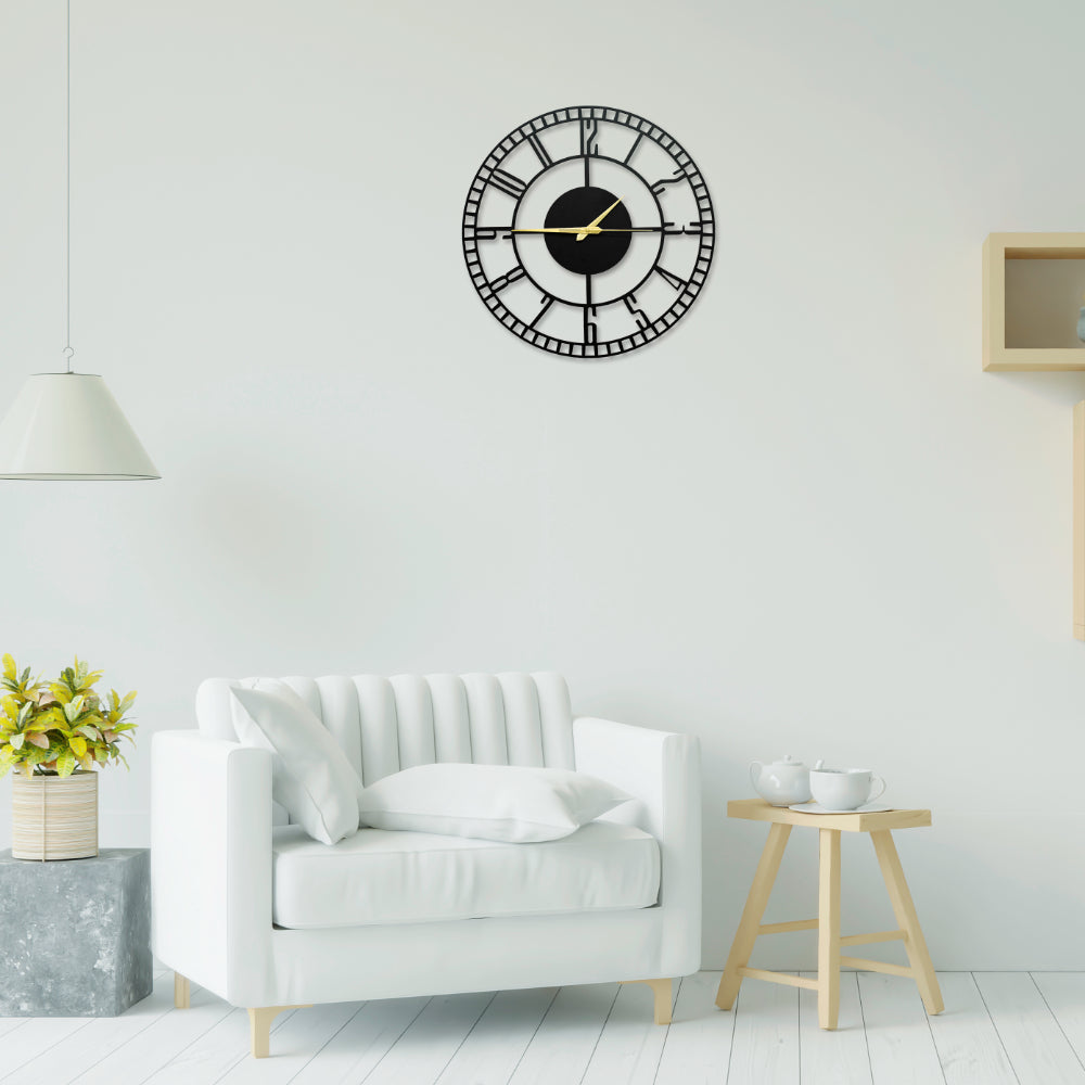 Simple Number Wall Clock – auromin.in